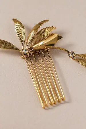 TWIGS & HONEY Gilded Grecian Hair Pins, Set Of 3