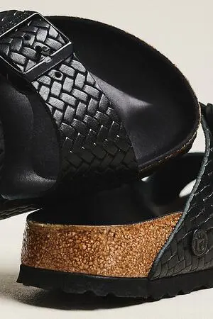 BIRKENSTOCK Arizona Woven Sandals - Black