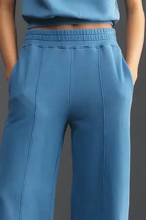 NATION LOS ANGELES Lincoln Knit Wide Leg Pants