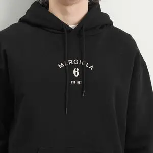 MAISON MARGIELA Printed Cotton Jersey Hoodie