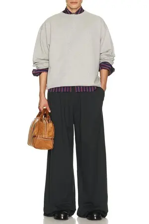 Dries Van Noten Hama Pants In Grey - Anthracite