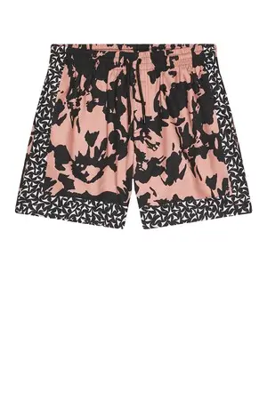 Dries Van Noten Printed Swim Shorts - Old Rose