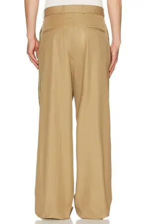 Dries Van Noten Wide Leg Belted Trousers