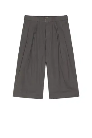 Dries Van Noten Charcoal Cropped Trousers