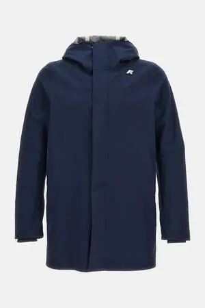 K-WAY Tommy Bonded Hooded Jacket - Blue