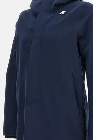 K-WAY Tommy Bonded Hooded Jacket - Blue