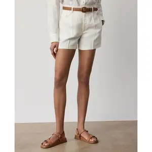 Ralph Lauren Denise Linen High Rise Short