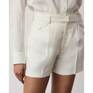 Ralph Lauren Denise Linen High Rise Short
