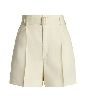 Ralph Lauren Denise Linen High Rise Short - Cream