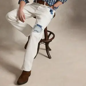 Ralph Lauren Heritage Straight Distressed Jeans - Byrdcliffe