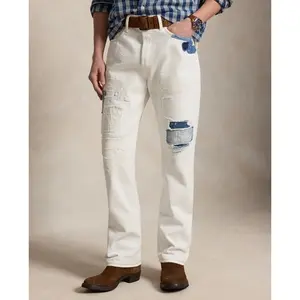 Ralph Lauren Heritage Straight Distressed Jeans