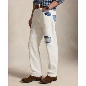 Ralph Lauren Heritage Straight Distressed Jeans