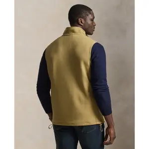 Ralph Lauren Double-knit Vest With Embroidered Pony