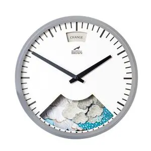 BRAMWELL BROWN CLOCKS Weather Art Clock Cloudy