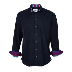 KOY CLOTHING Dark Navy Cord Shirt