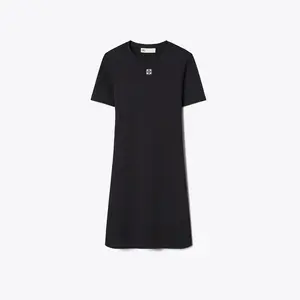 Tory Burch Ribbed Cotton T-shirt Dress