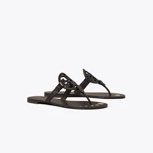 Tory Burch Miller Nail Polish Thong Sandals - Cocoa
