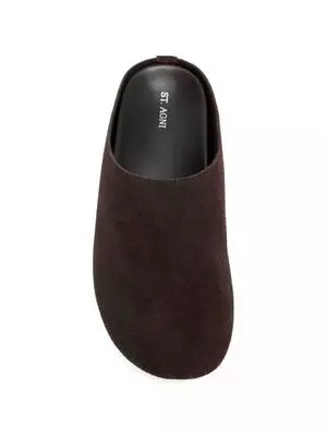 ST. AGNI Round-toe Mules