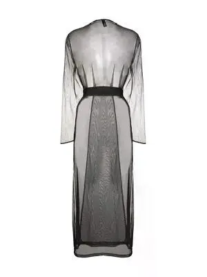MAISON CLOSE Madame Rêve Sheer Belted Robe