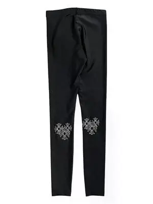 Chrome Hearts Plus Cross Leggings