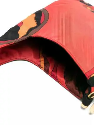 Emilio Pucci Marmo Print Silk Tote Bag