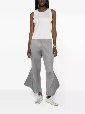 Issey Miyake Sleeveless Pleated Top