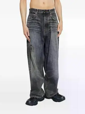Balenciaga Tattoo Baggy Jeans
