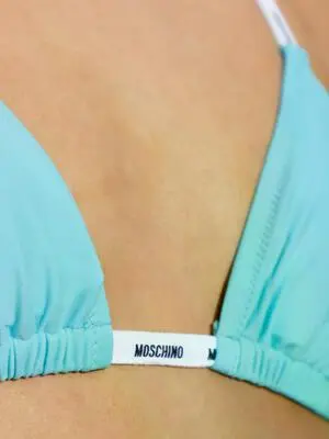 Moschino Detail Bikini Top