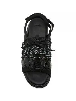 JUUN.J Lace-up Touch-strap Sandals