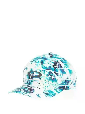 Oakley Floral-print Perforated Cap - Blue