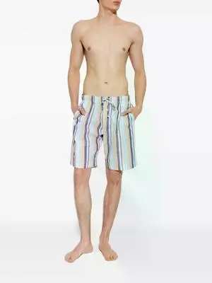 Hanro Striped Drawstring Shorts