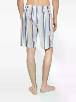Hanro Striped Drawstring Shorts