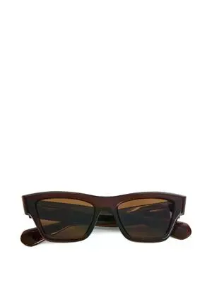 JIL SANDER Cat Eye Frame Sunglasses - Brown