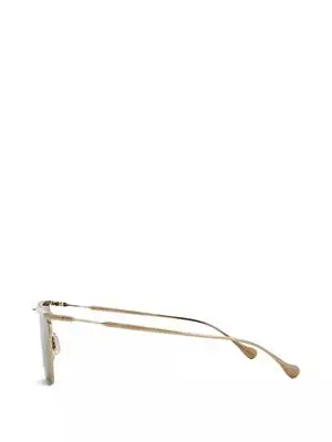 JIL SANDER Rectangle Frame Sunglasses - Gold