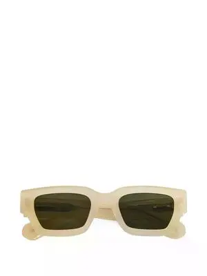 JIL SANDER Rectangle Frame Sunglasses - Neutrals