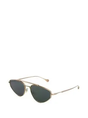 JIL SANDER Pilot Frame Sunglasses - Gold