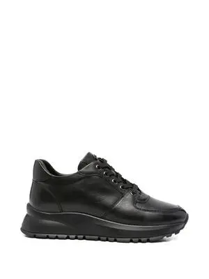 ADRIANNA FERETTI Leather Lace-up Sneakers