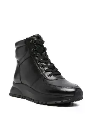 ADRIANNA FERETTI Lace-up Leather Boots