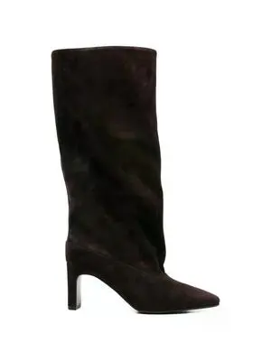 ADRIANNA FERETTI Pointed-toe Suede Boots