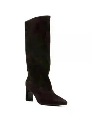 ADRIANNA FERETTI Pointed-toe Suede Boots