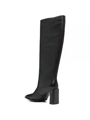 ADRIANNA FERETTI Knee-high Square-toe Block-heel Boots
