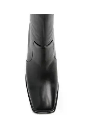 ADRIANNA FERETTI Knee-high Square-toe Block-heel Boots