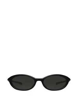 GENTLE MONSTER Rim Oval Sunglasses - Black