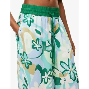 IT'S 9PM Antibes Floral-print Woven Pyjama Set