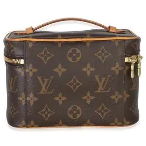 LOUIS VUITTON Monogram Canvas Nice Vanity Case - Brown