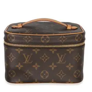 LOUIS VUITTON Monogram Canvas Nice Vanity Case - Brown