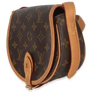 LOUIS VUITTON Monogram Canvas Tambourin Nm Shoulder Bag - Brown
