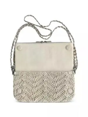 Zadig&Voltaire Rock Macrame Crossbody Bag - Neutrals