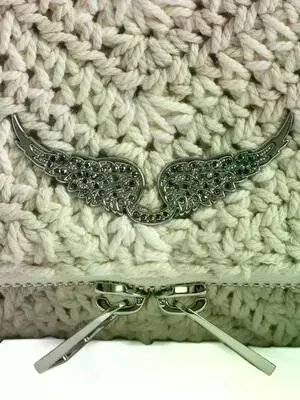 Zadig&Voltaire Rock Macrame Crossbody Bag - Neutrals