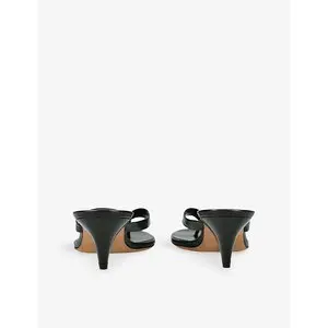 JUDE Rooty Leather Heeled Sandals